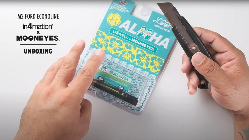 Unboxing video of the Mooneyes x In4mation Econoline toy Review ...