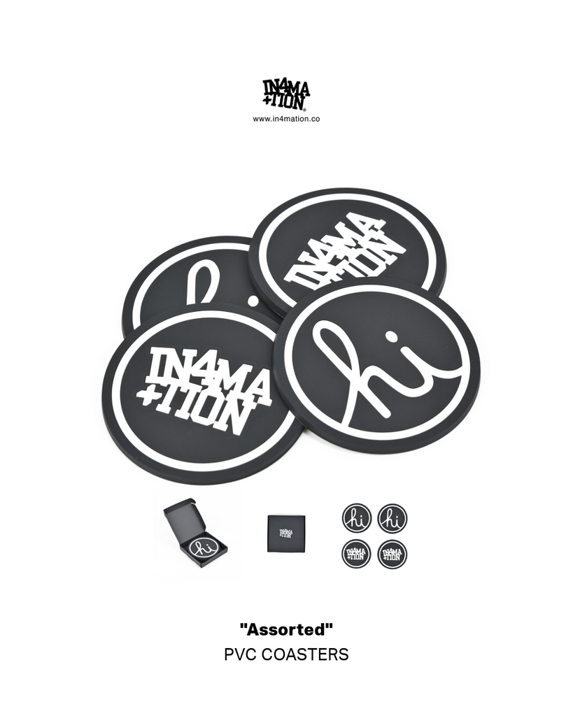 In4mation Pint, Whisky, Shot Glass + PVC Coaster – IN4MATION Store