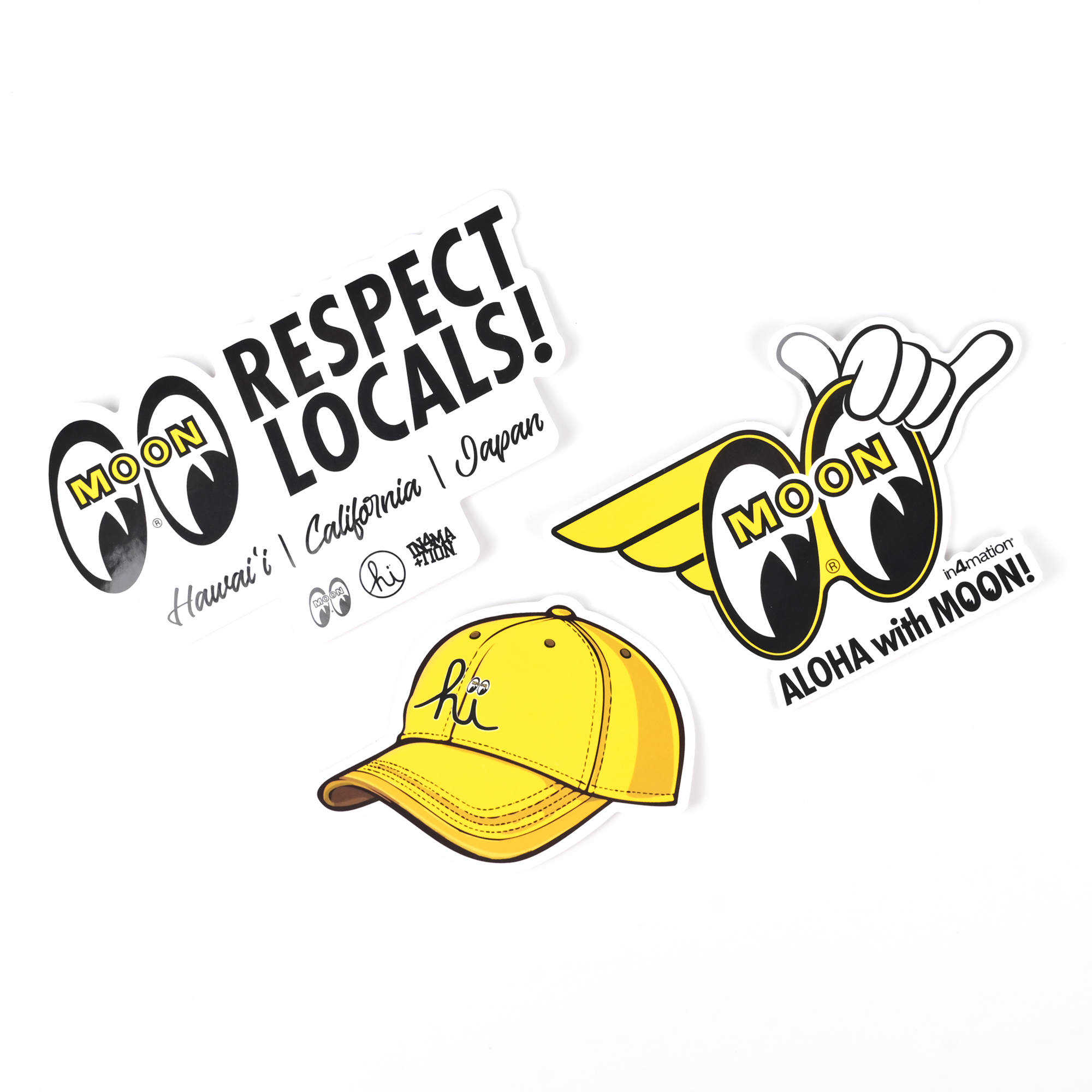 MOONEYES X IN4MATION STICKER PACK – IN4MATION Store